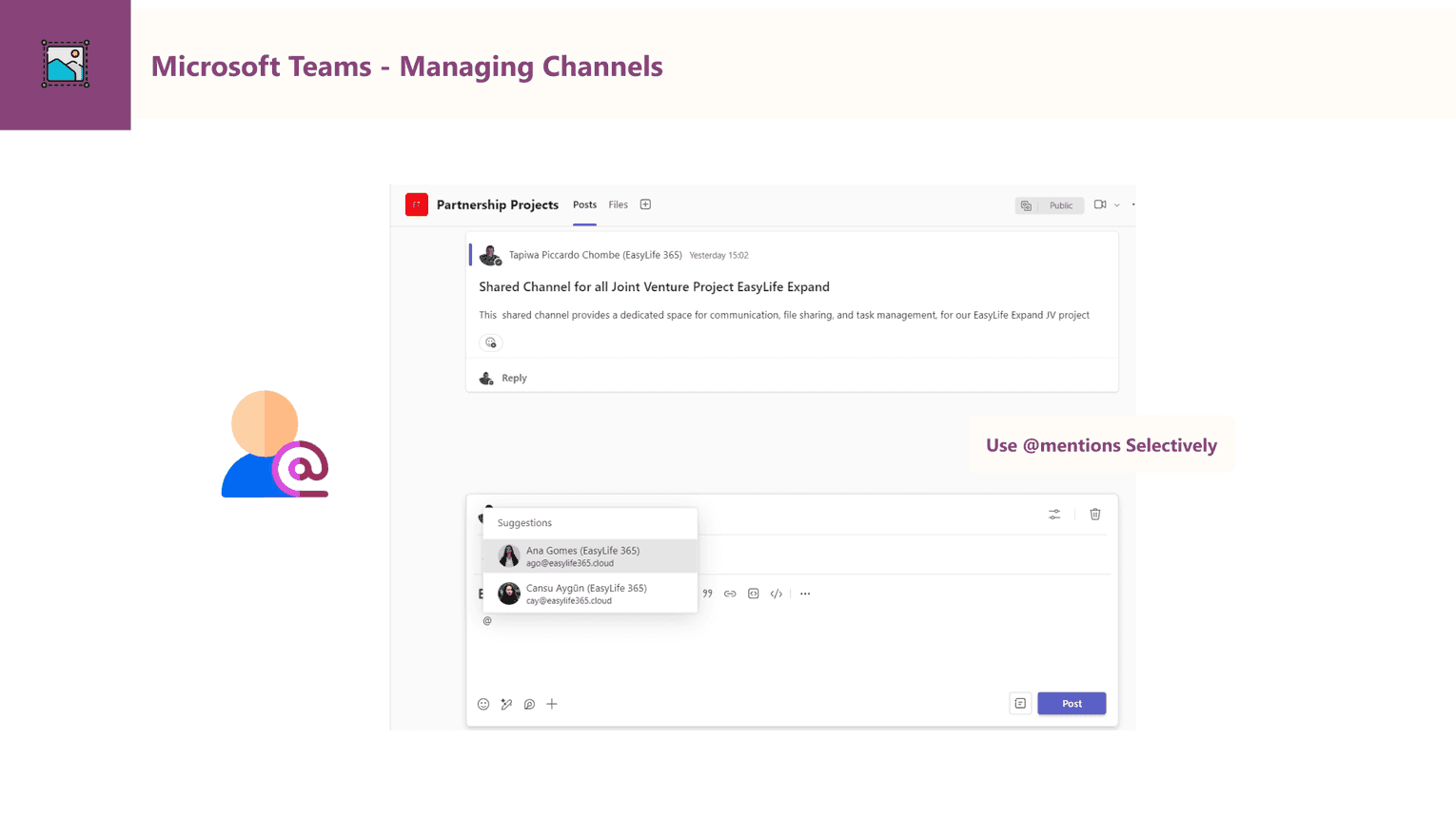 EasyLife 365 - The Ultimate Handbook on Microsoft Teams Channels
